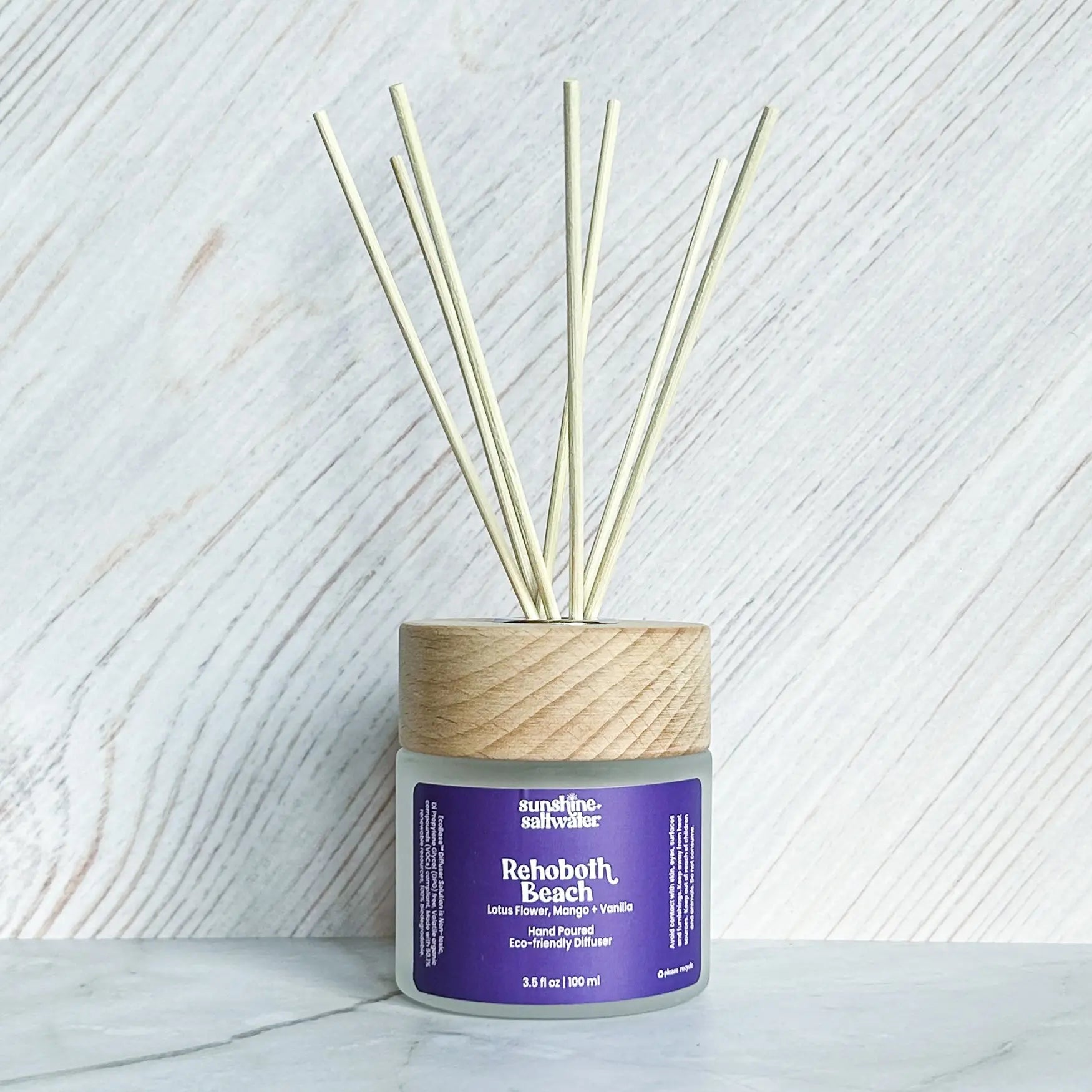 Reed Beach Diffusers - Sunshine + Saltwater
