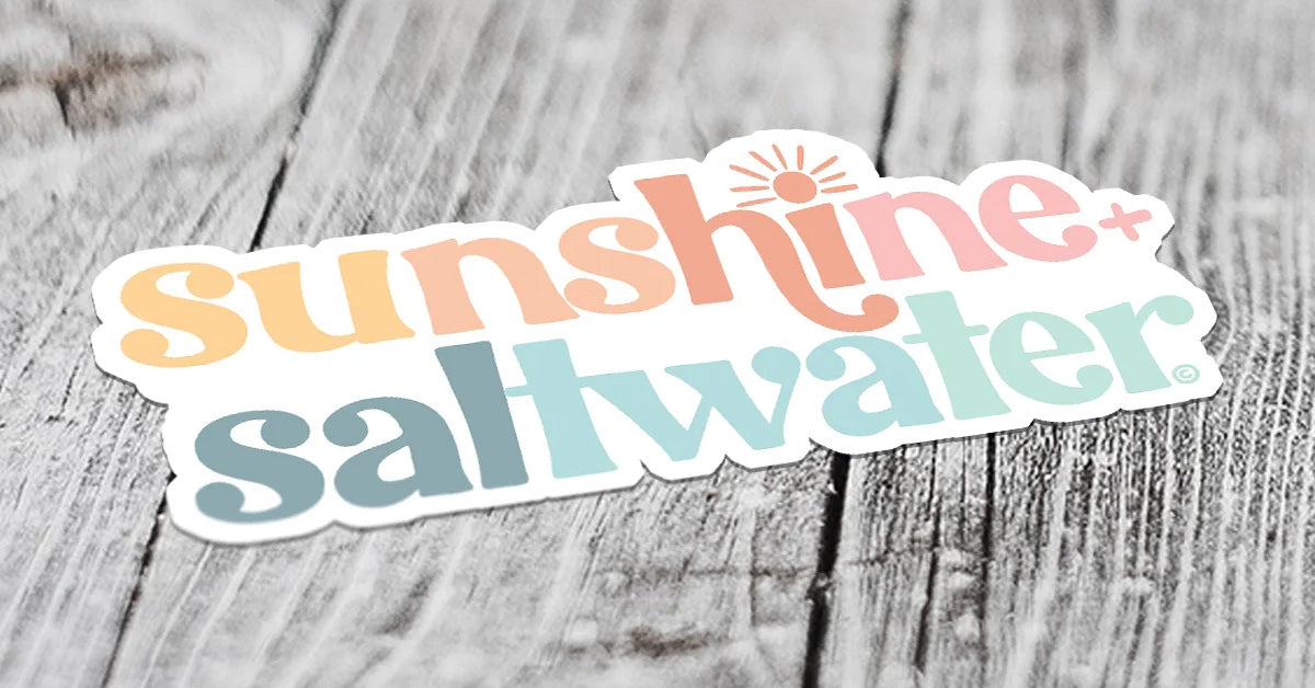 Itty-Bitty Cards - Sunshine + Saltwater