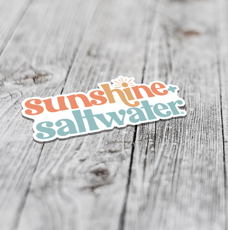 All Stickers - Sunshine + Saltwater